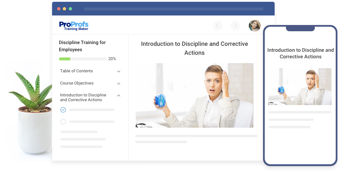 Online Employee Discipline Training Course | ProProfs