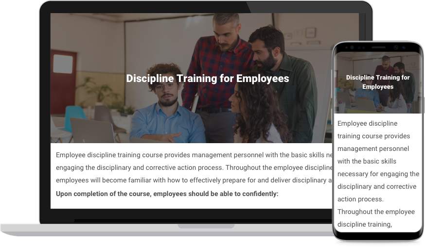 Online Employee Discipline Training Course | ProProfs