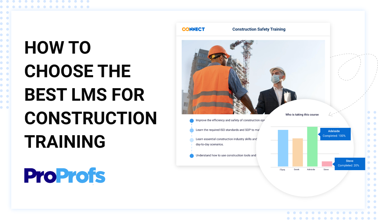 LMS for Safety & Compliance Training | Construction Training Programs