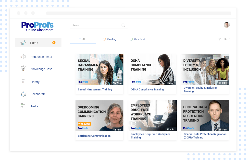 Online Employee Training Software - #1 Platform for Staff | ProProfs